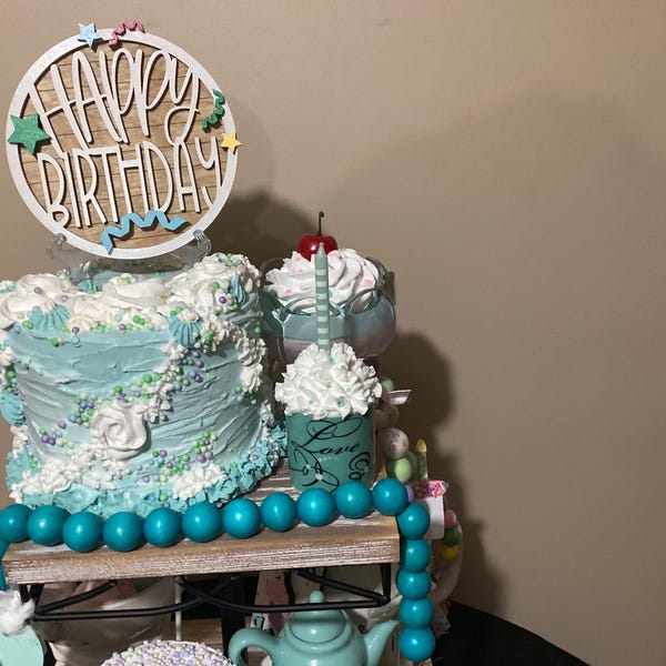 Fake Ice Cream Sundae Fake Hot Fudge Sundea,ice Cream Decor, Sweet ...