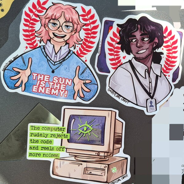 The Magnus Protocol - TMA - Stickers - Alice - Sam - the Magnus ...