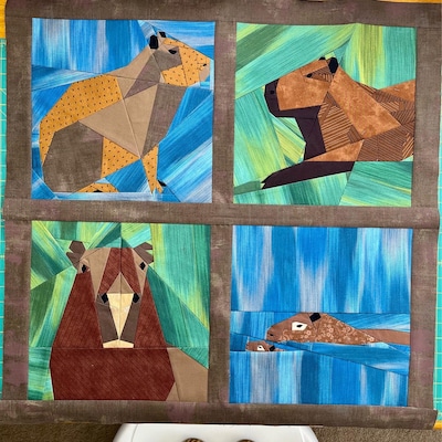 The Snowy Owl Foundation Paper Pieced Pattern FPP Quilt Block - Etsy