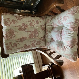 Glider Cushions/rocker Cushions/ Rocking Chair Cushions/ Glider Rocker ...