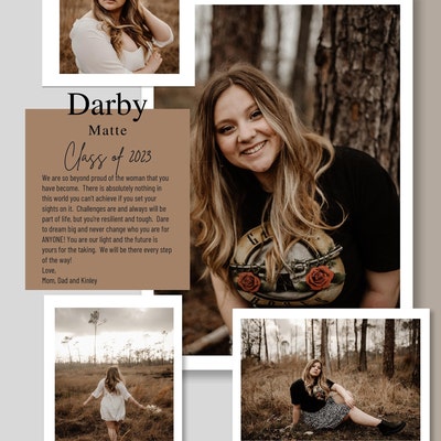 Full Page Football Yearbook Ad Template, Sports Program Ad, Editable in ...