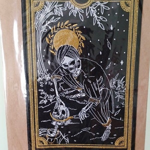 Large Embroidered Back Patch - "death" - Etsy