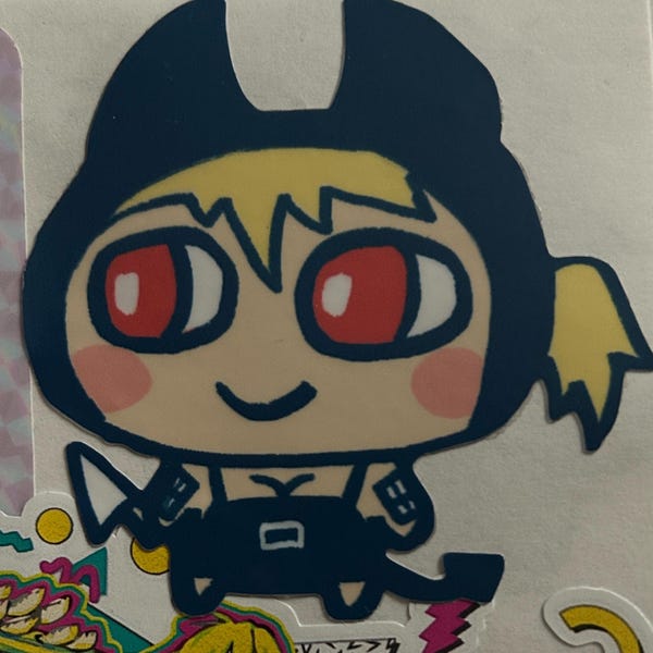 Y2K Emo Blingee Holographic Pixie Dust Sticker - Etsy