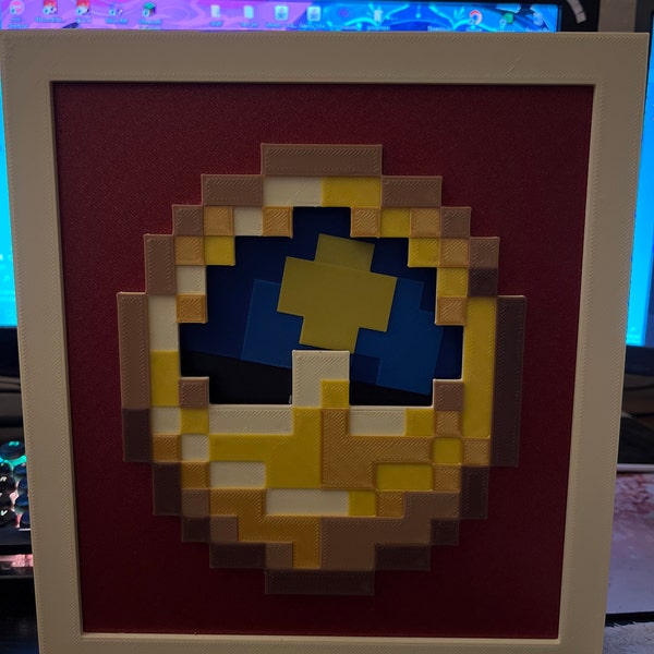 Working Minecraft Wall Clock in Item Frame - Tell Real-world Time in ...