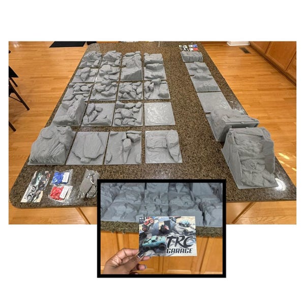 Half Set 3D Printed RC Crawler Course for 1\18th or 1\24 Scale - Etsy