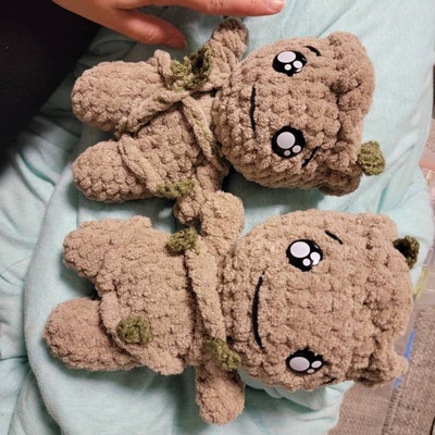 Crochet Blue Frog Stuffy, Amigurumi Froggie, Handmade Stuffie, Soft ...