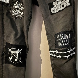 Grindcore Anti-music Patch Screen Printed Punk Metal Grindcore Patch - Etsy