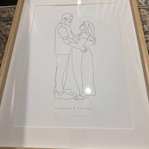 CUSTOM FAMILY PORTRAIT Illustration, Gift for Mom, Gift for Dad, Family ...