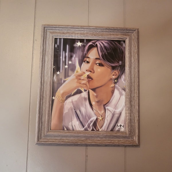 BTS JK Fanart, Jk Fan Art, Jk Art Print, Bts Jungkook Art Print, Bts ...