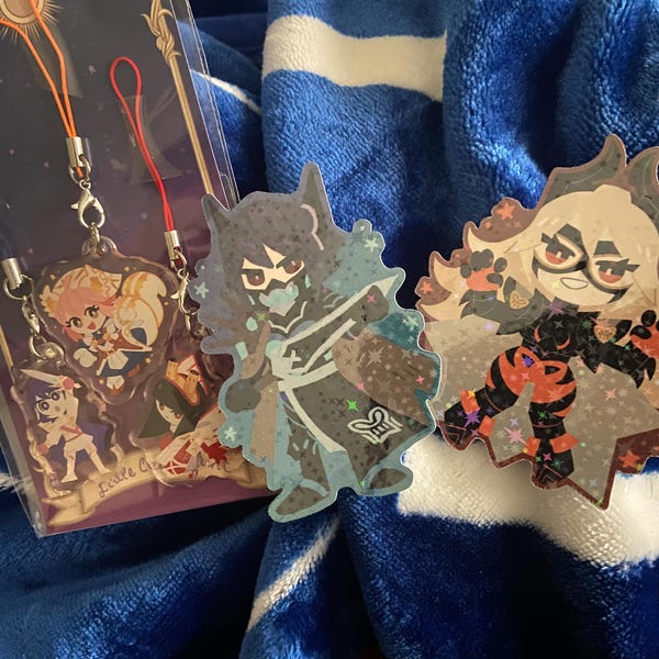 Pyra and Mythra Acrylic Charms - Etsy