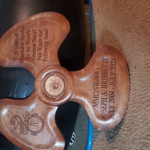 US Navy LDO/CWO Mustang Carving - Etsy