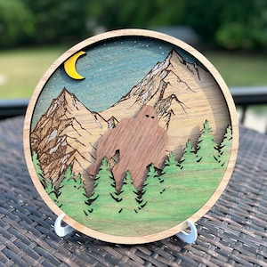 Blue Glitter Acrylic Glowforge Ready 3-pack 1/8th - Etsy