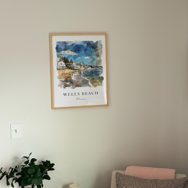 The Hamptons NY Art, the Hamptons Print, the Hamptons Watercolor ...