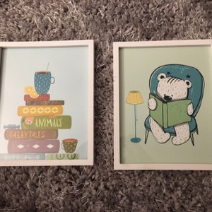 Cute Monster Decor Cute Monster Print Black and White Kids - Etsy