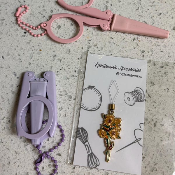Portable Folding Scissors With Sheath, Small Travel Embroidery/cross ...
