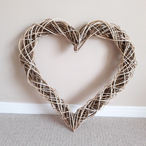 Large Willow Wicker Arch Eco Wedding Chandelier 60cm, 70cm, 80cm, 90cm ...