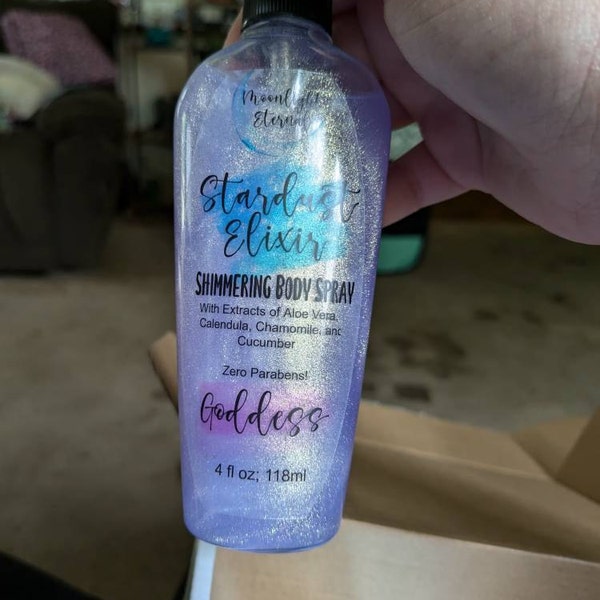 Witchwood Shimmering Body Spray - Stardust Elixir - Caramel, Woods ...