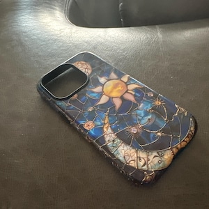 Personalized Bee Lover Gift Phone Case Custom Faux Embroidered Floral ...