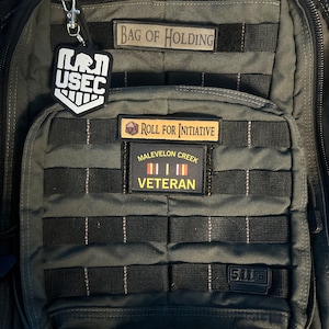 Am I Perfect No. Am I Trying No. Morale Patch Hook and Loop Custom ...