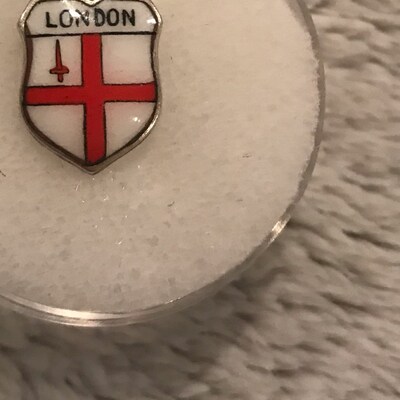 Silver Bracelet Charm Enamel Shield Chester Town Shield - Etsy UK