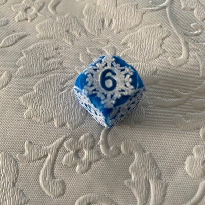 SNOWFLAKE Dice Four Versions for Tabletop Gaming - Etsy
