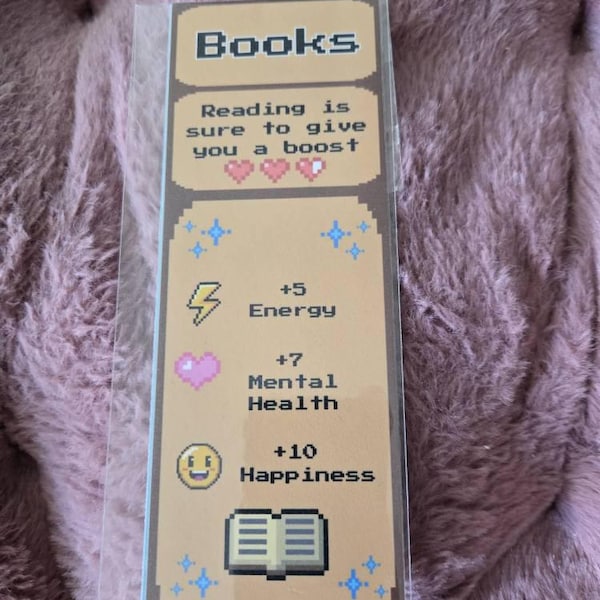 Video Game Bookmarks Set, Valley Lover Gift, Book Lover Gift, Gamer ...