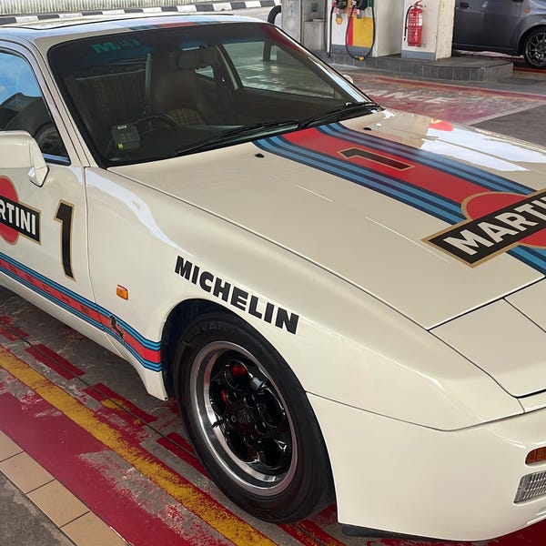 Porsche 924 & 944 Martini Racing Le Mans Stripe + Race Number of Your ...