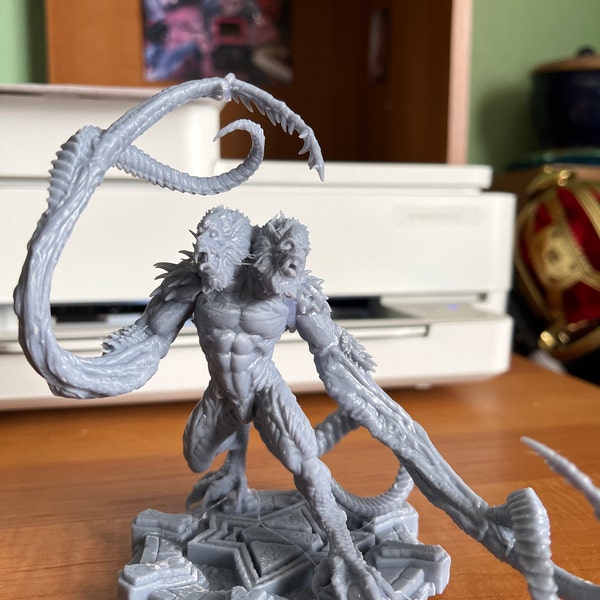 Demogorgon 100mm Fantasy Miniature Demon D&D Archvillain Games - Etsy