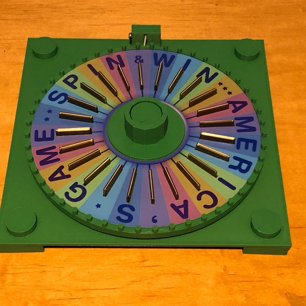 Wheel of Fortune BONUS ROUND Wheel Spinner - Wheel is 6.73 Inches ...