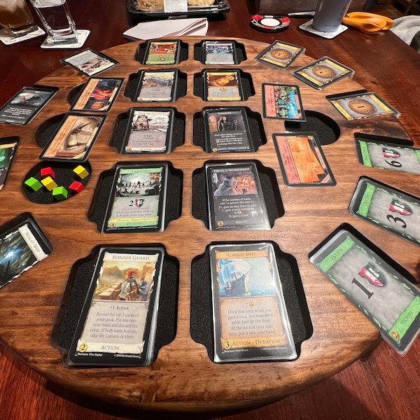 Regular Wood Turning Card & Dominion Game Board, Thanksgiving Christmas ...