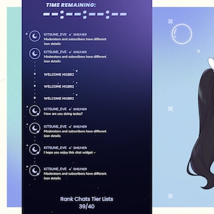 Icon Chat Widget With Alerts Customizable Animated 7 Icons & Sparkles ...