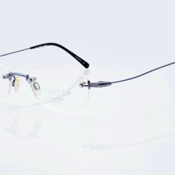 Exte Rimless Vintage Eyeglasses, Made in Italy, Gold, New Old Stock - Etsy