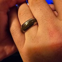 New Infinity His and Hers Tension Set Titanium Wedding Rings: 8hrp-inf ...