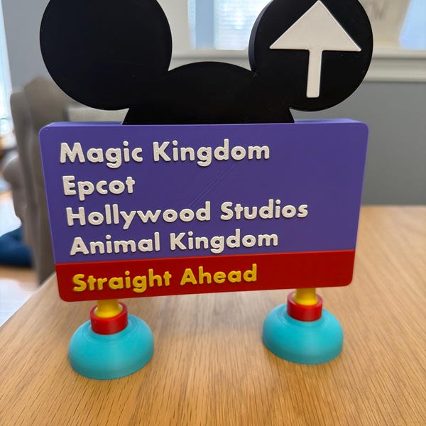 Magical Road Sign Tray Decor - Etsy