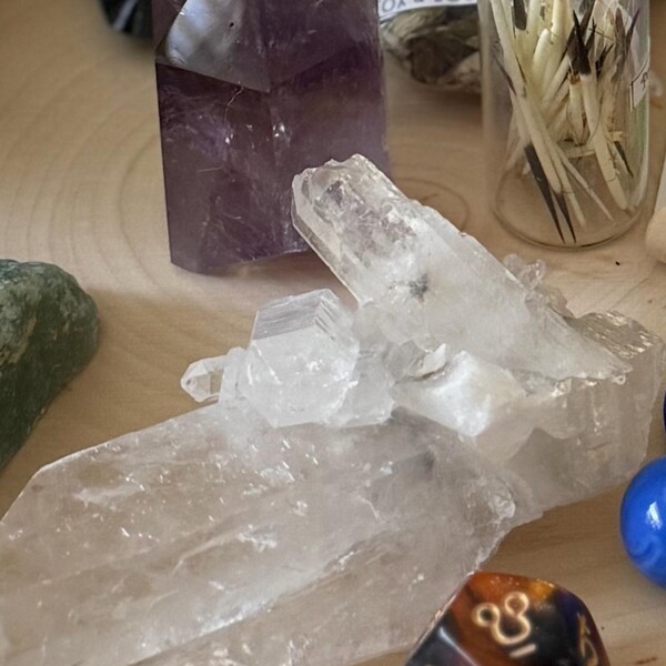 Large Clear Quartz Clusters, High Quality Clear Quartz W Rainbows ...