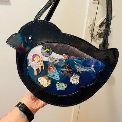 Transgender Bar Pin Subtle Trans Pride Flag Enamel Accessory Agender ...