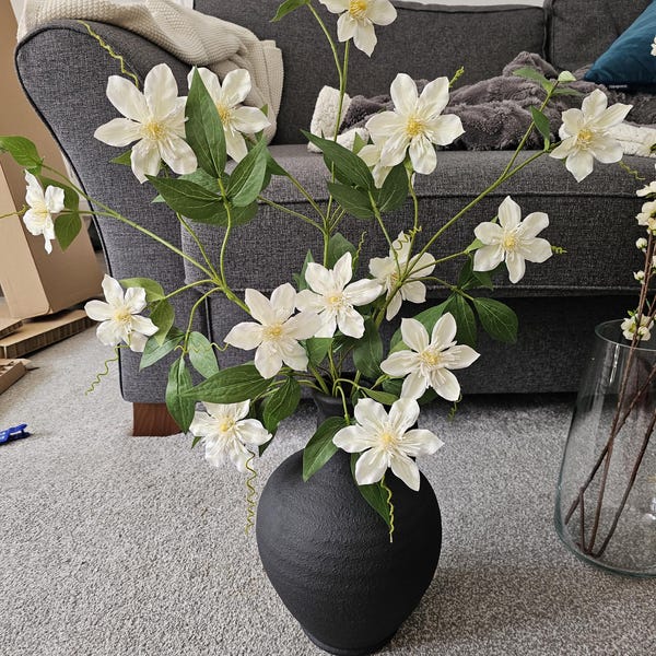 130cm Tall Faux Branch, Green Budding Branch, Artificial Branch ...