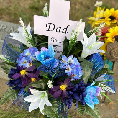 Spring Cemetery Flowers flower for Cemetery-grave Site - Etsy
