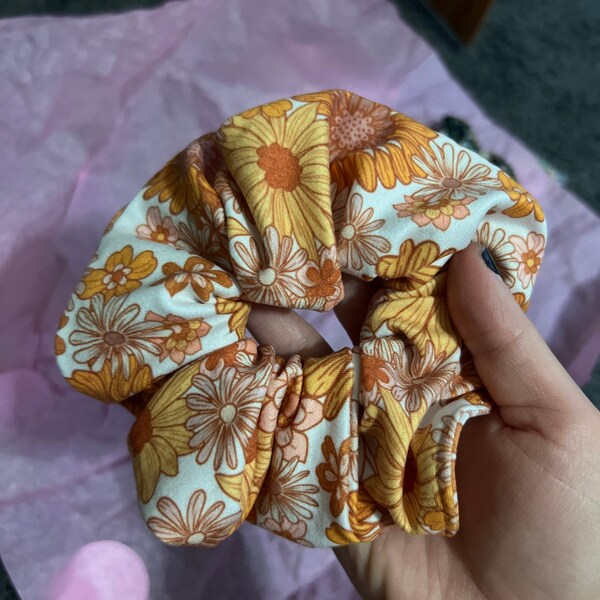 Satin Scrunchies ~ Pick Your Size and Color - Etsy