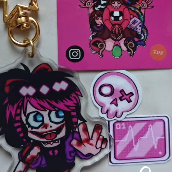 Creepypasta Keychains - Etsy