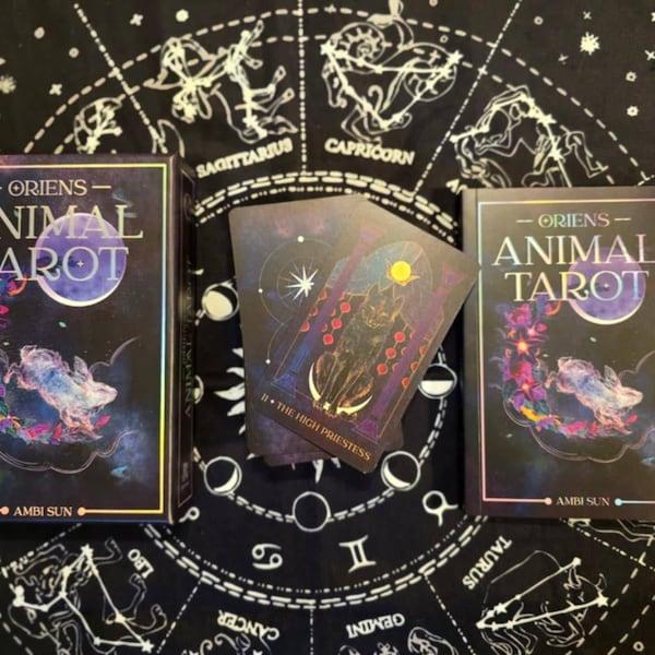 Botanical Tarot Deck and Guidebook by Sow the Magic, Nature Tarot ...