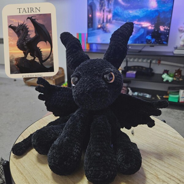 Snuggle Dragon Crochet Pattern, Original Snuggle Dragon, Crochet Dragon ...