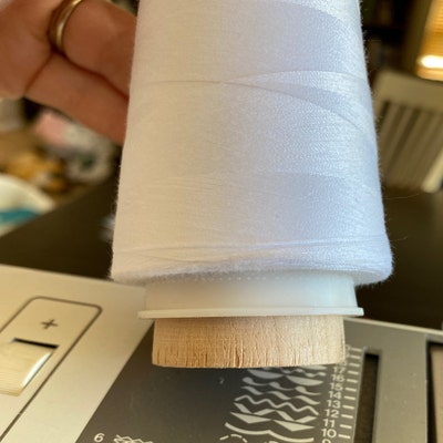 Wooden Adapter for Large Spool of Thread - Etsy