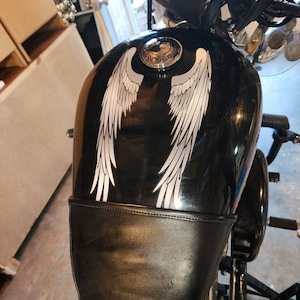 Motorcycle Tank Decals Angel Wings RED for Tank Top or - Etsy