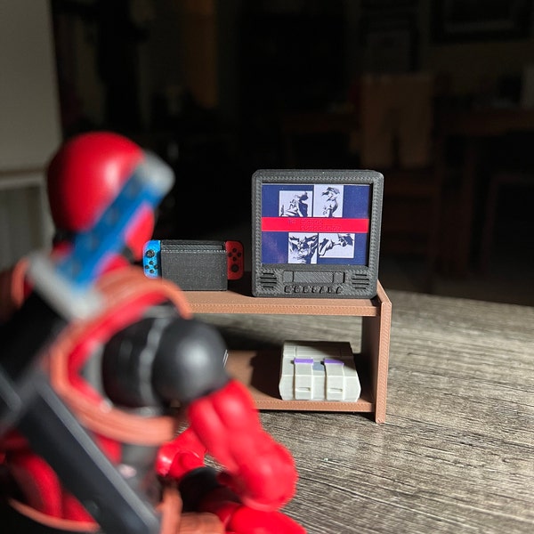 Mini CRT TV - 3 Models, 5 Color Options- Personalize With the Image of ...