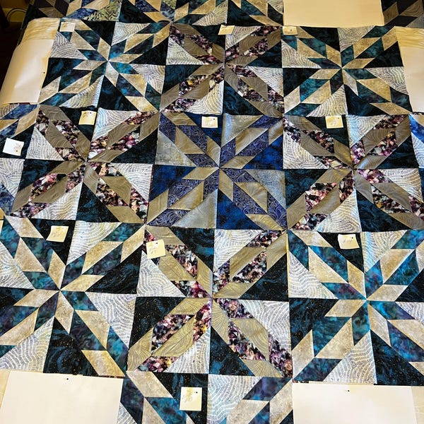 TWIRL Quilt Pattern From Amanda Murphy Designs 70.5 in X 70.5 In - Etsy