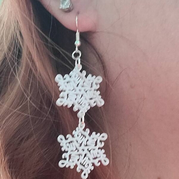 Custom Name Snowflake Ornament Personalized Christmas Ornament Name ...