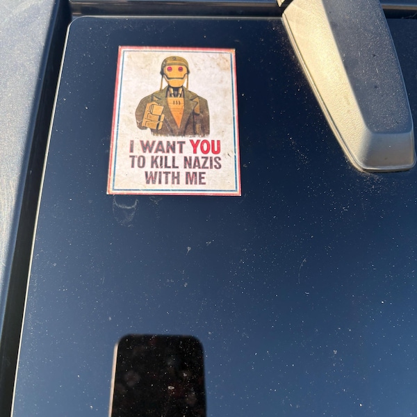 GI Robot Recruitment Sticker - Etsy