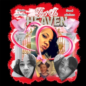 In Loving Memory, PNG Center T-shirt Design, Memorial, RIP Design ...