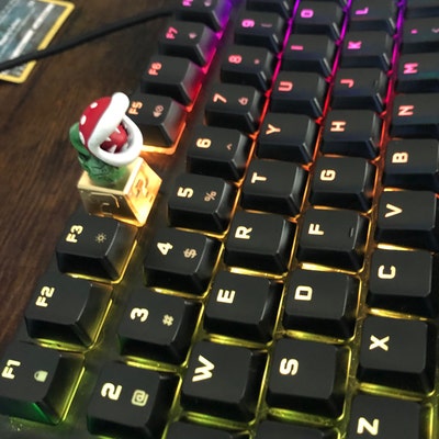 Metroid Gravity Suit/ Purple Keycap RGB MX Stem - Etsy